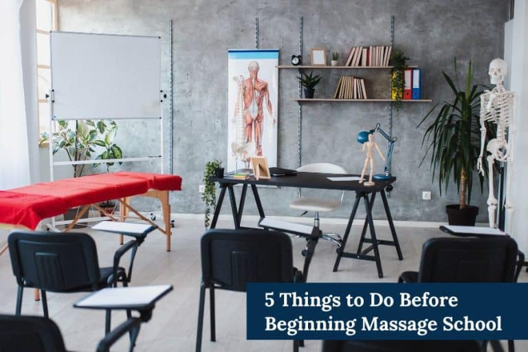 5 Things to Do Before Beginning Massage School