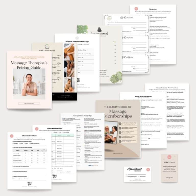 Massage Practice Builder Bundle - MBLEx Guide